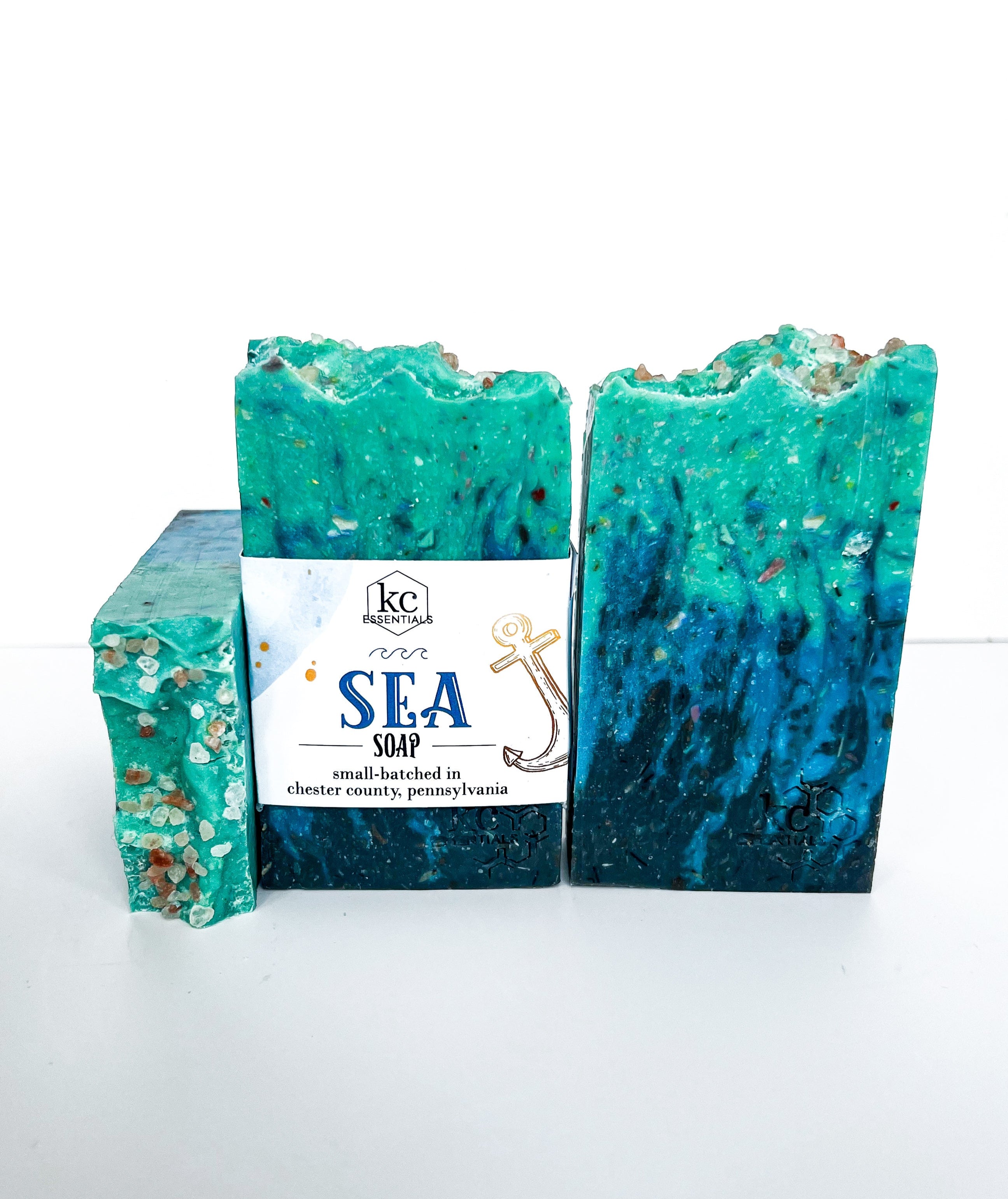 Handcrafted Soap Bar Sea – KC ESSENTIALS